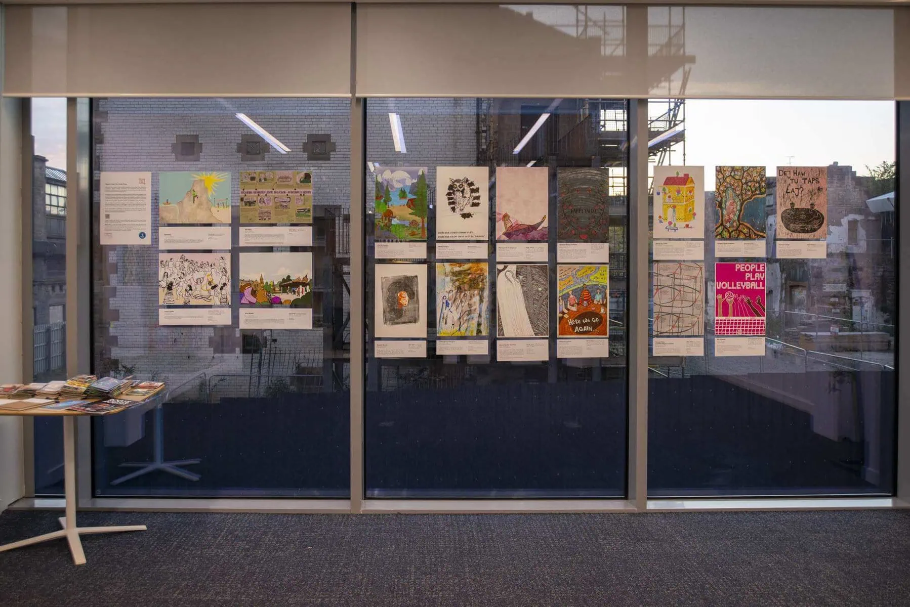 Migrant Voice Gallery — Zine Poster Show
